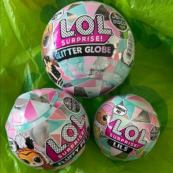 L.O.L. Surprise! | Toys | Lol Surprise Glitter Globe Winter Disco Set 3 ...